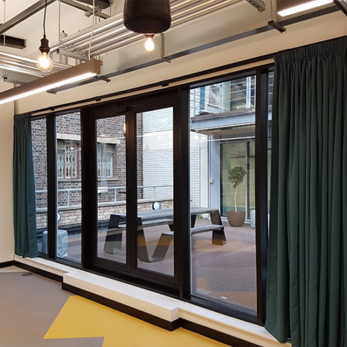 Office Curtains - Commercial Curtains For Office Windows & Partitions ...